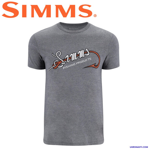 Футболка Simms Hook & Loop T-Shirt Athletic Heather